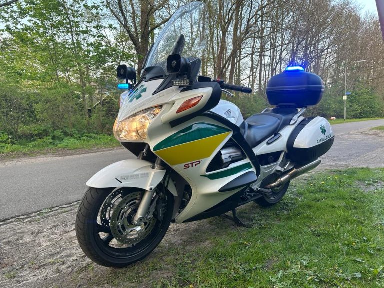 Ambulance motorcycle sponsored by STP | STP