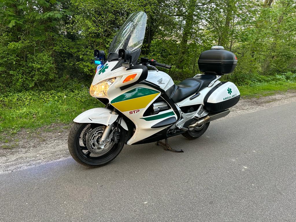 Ambulance motorcycle sponsored by STP | STP